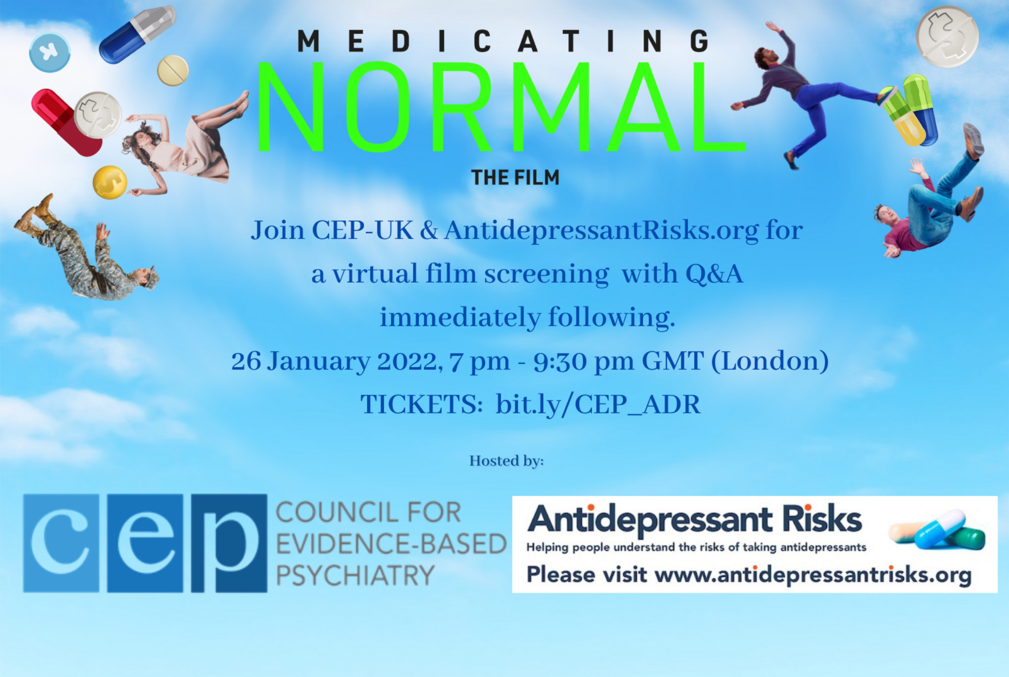 Please join CEP for an online screening of the film Medicating Normal ...